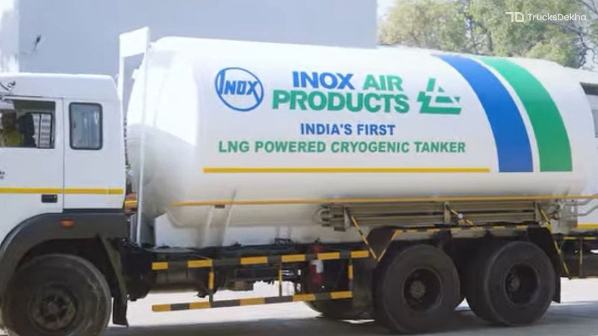 INOX Air Products Launches India's First LNG-Fuelled Cryogenic Tanker ...