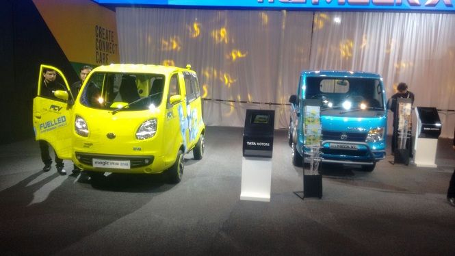 Auto Expo 2016: Tata Displays Mega XL, Launch Next Month | Trucks ...